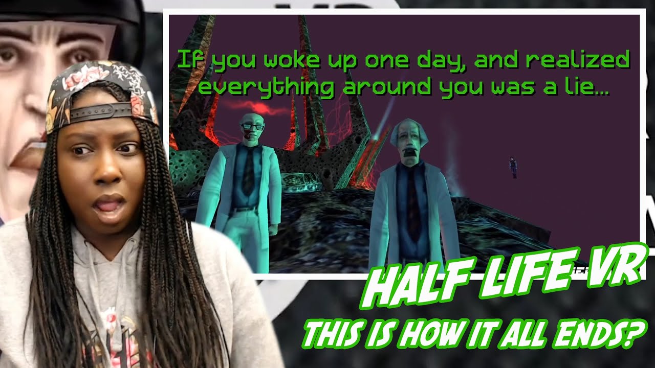 The END | Half Life VR but the AI is self aware reaction - YouTube