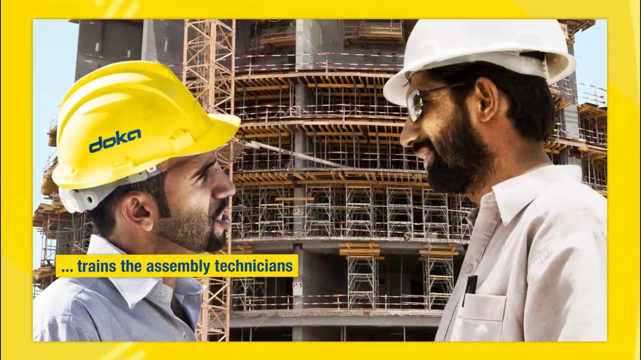 Formwork pre assembly on site [en] - YouTube