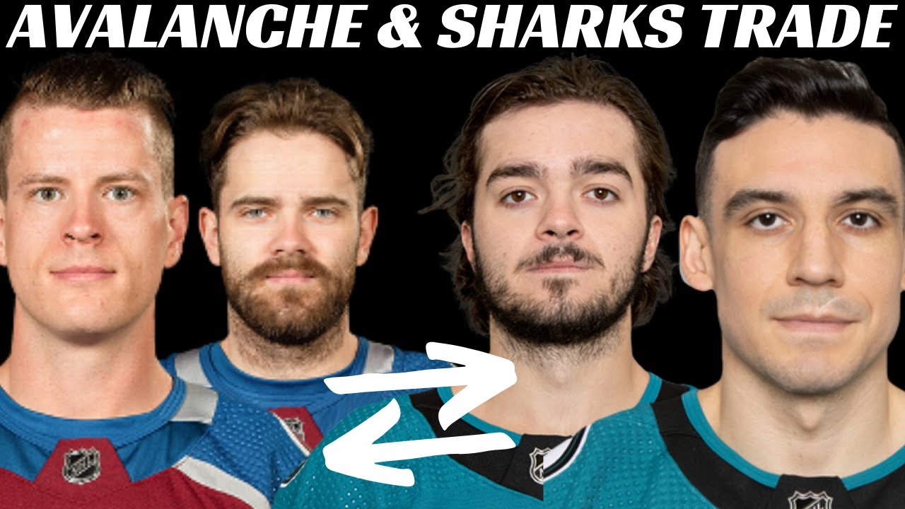 Breaking News: NHL Trade - Avalanche & Sharks Complete 4 Player Trade ...