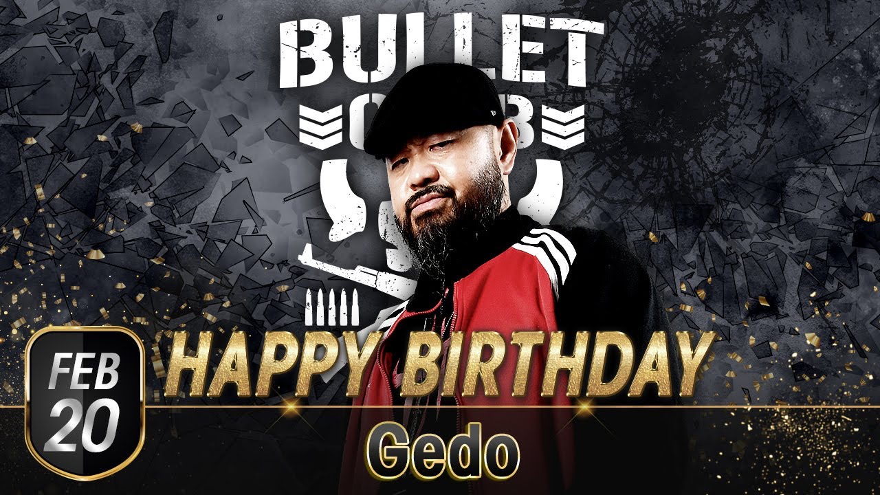 🎂HAPPY BIRTHDAY🎂Gedo 【2月20日】 - YouTube