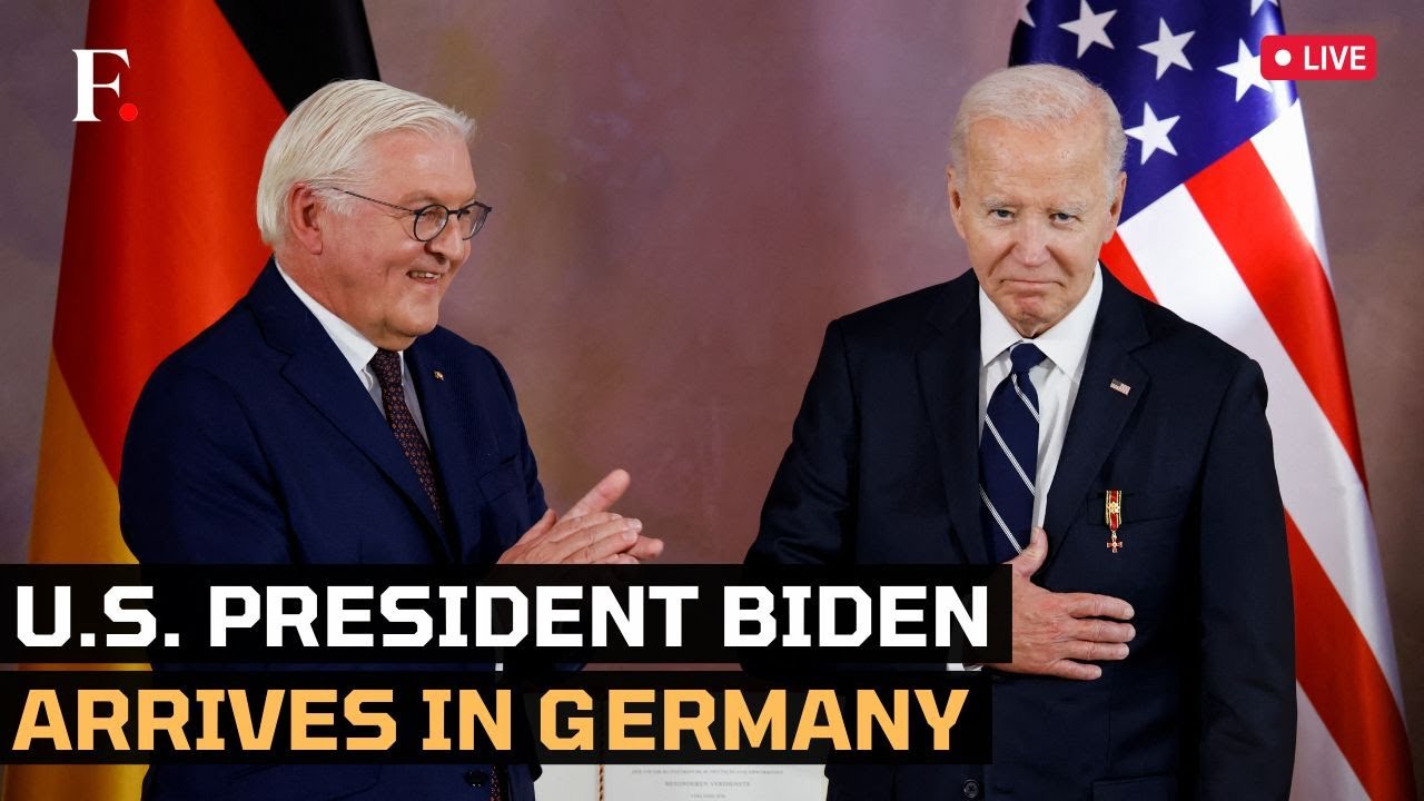 LIVE: US President Biden Received with Military Honours at Start of his ...