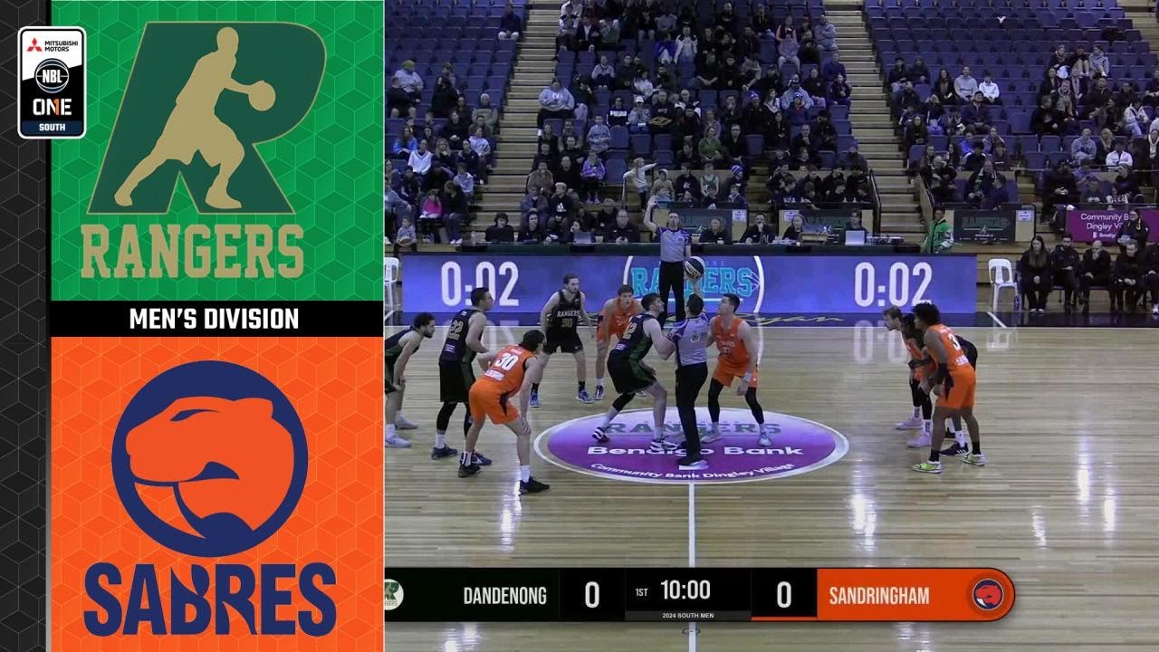 NBL1 Men | Dandenong Rangers vs. Sandringham Sabres - Game Highlights ...