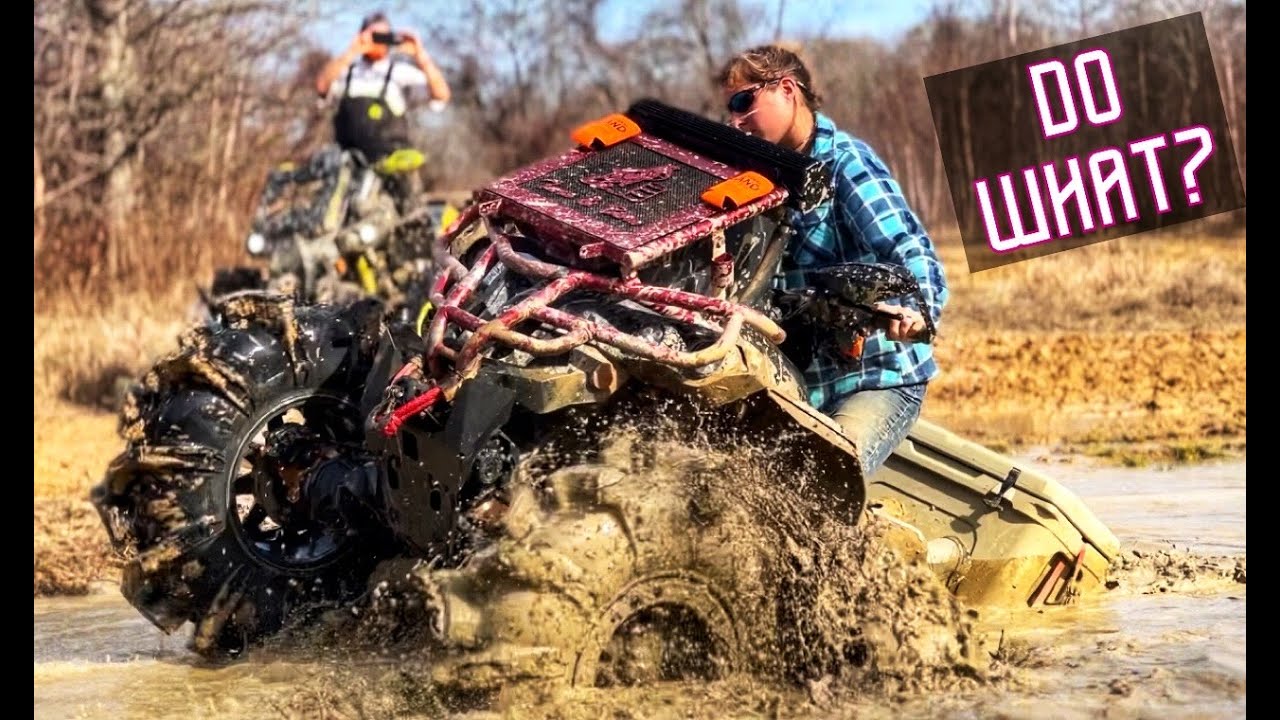 Muddy Girls Are Built DIFFERENT!! Let's Ride - YouTube