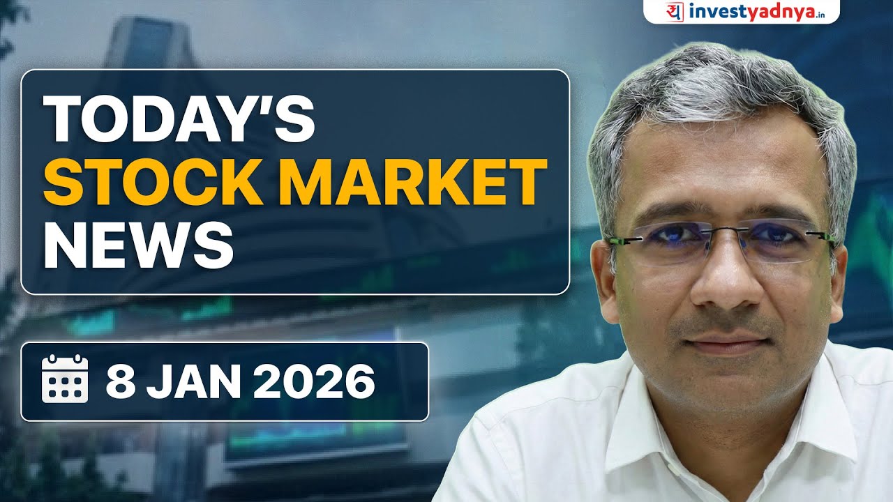Daily Stock Market News(Jan 8' 2026): India GDP Growth, Tata Steel ...
