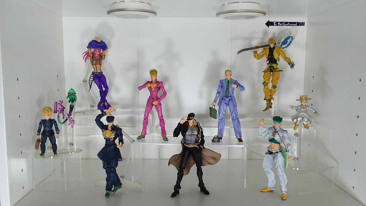 My Jojo Super Action Statue Collection - YouTube