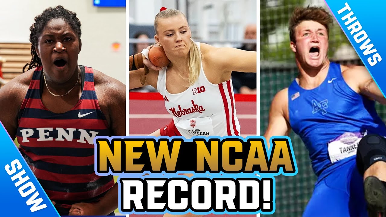 NCAA Shot Put Record is SHATTERED and the NEXT Shot Put Phenom Debuts ...