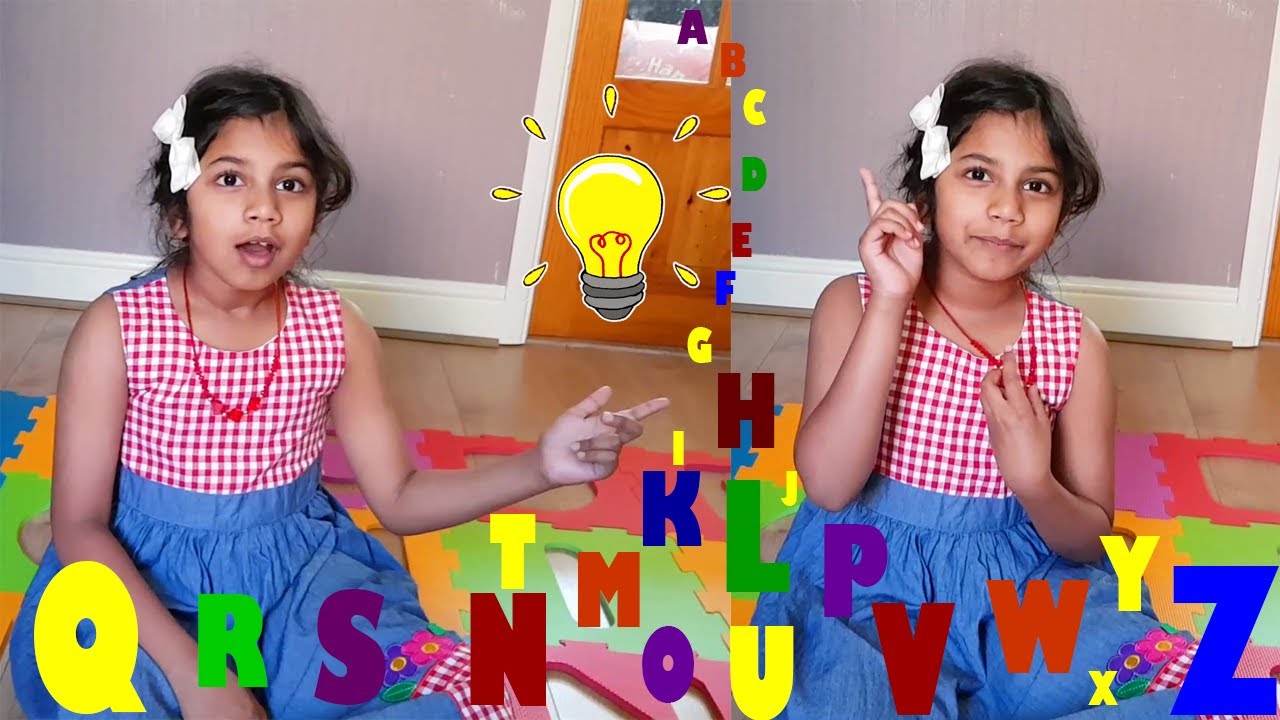 ABC songs | Tara find abc letters and fixed them on the mat - YouTube