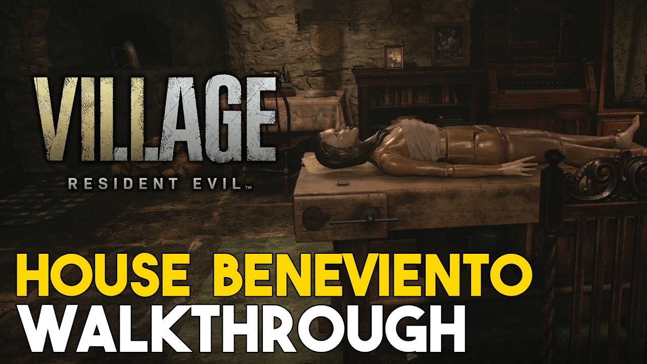 Resident Evil 8 Village House Beneviento Walkthrough (Doll House Puzzle ...