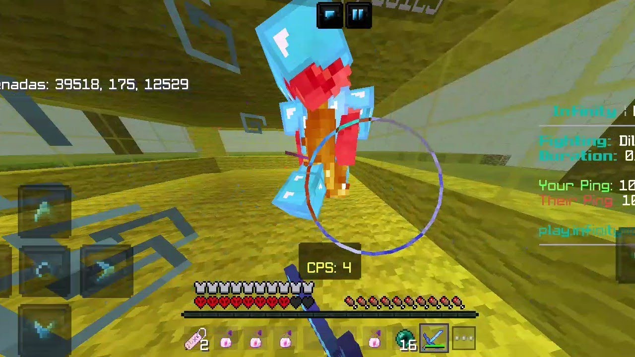 Jugando pactice en infinitymcpe 🎮🔥 - YouTube