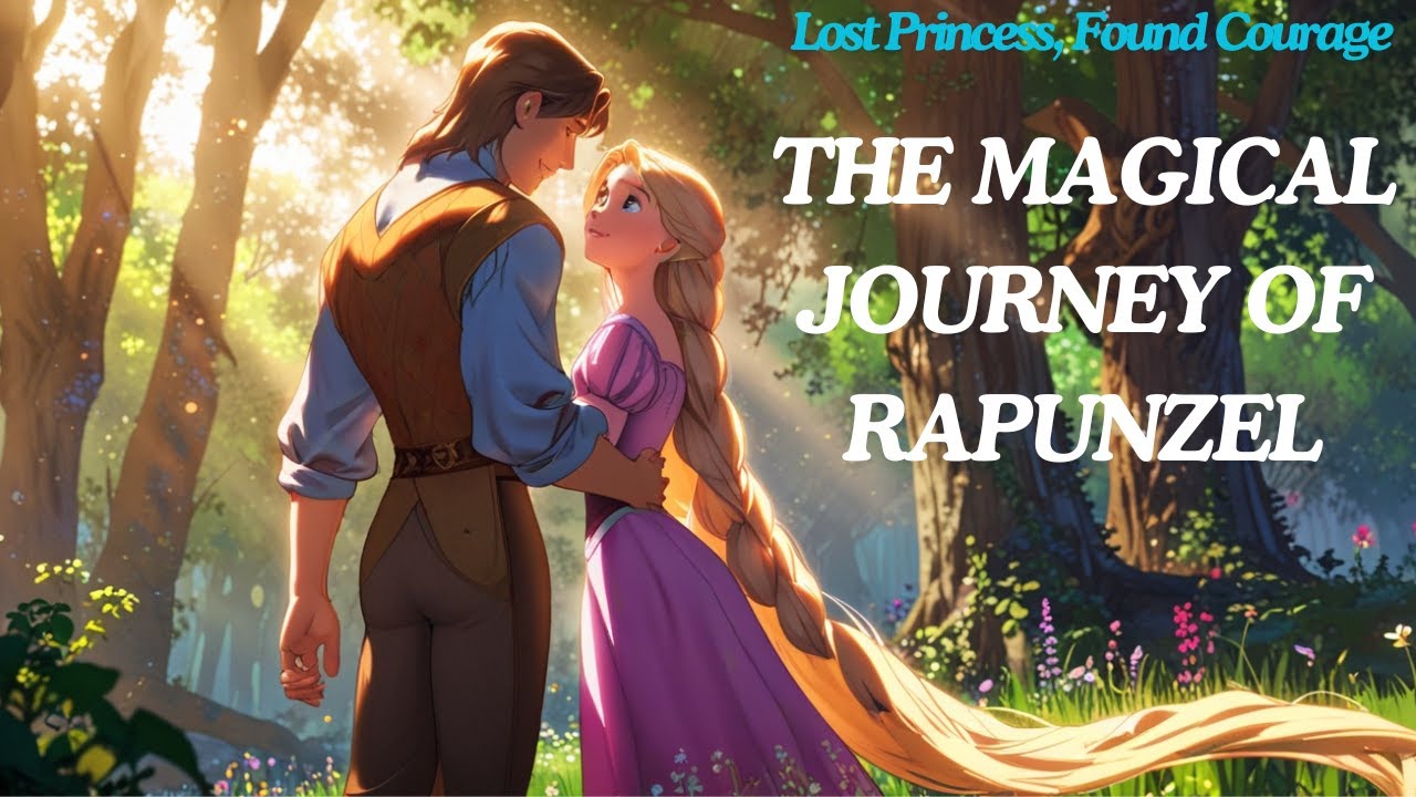 "🌟 Lost Princess, Found Courage: The Magical Journey of Rapunzel 🌠🕯️ ...