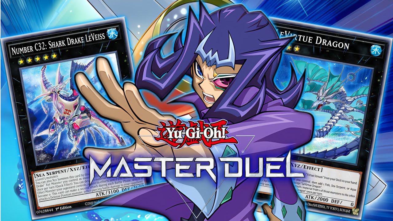 THE STRONGEST SHARK DECK! PURE WATER XYZ DECK [Yu-Gi-Oh! Master Duel ...