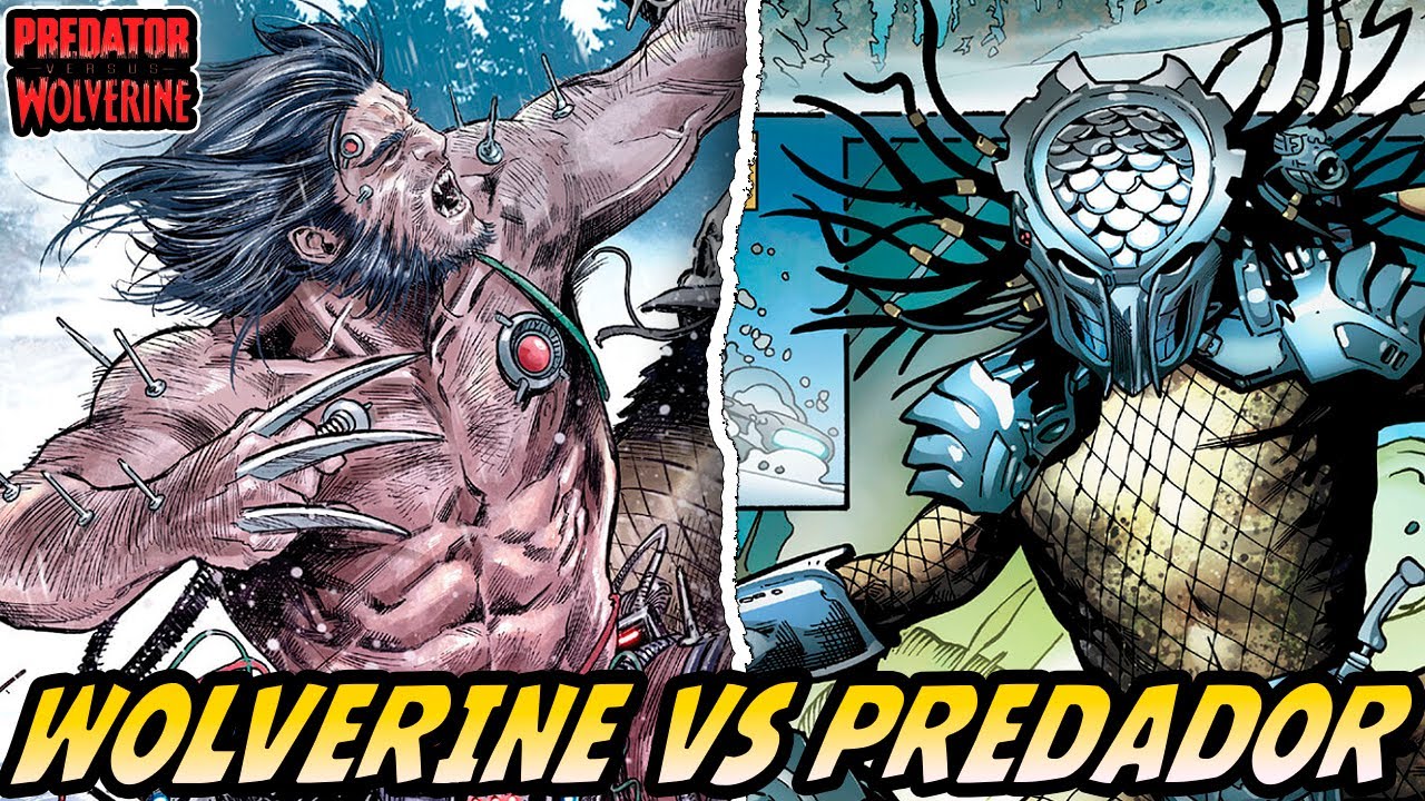 Wolverine Enfrenta A Predador || Predator vs. Wolverine 2023 #1 - YouTube