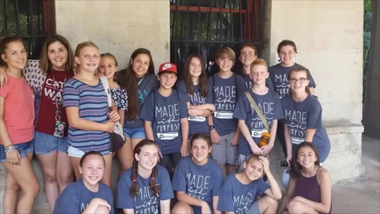 Anona UMC - Middle School Mission Trip 2016 - YouTube