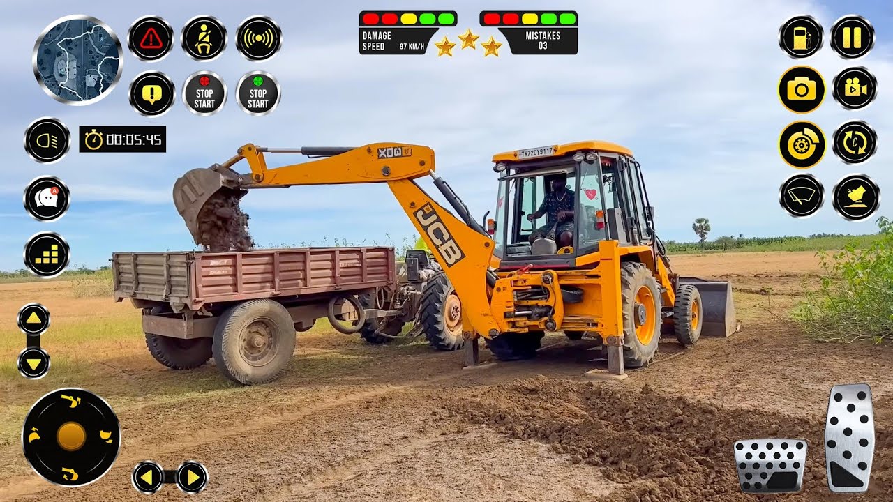 Road construction jcb game 3d | jcb gadi game | jcb wala game | jcb ...
