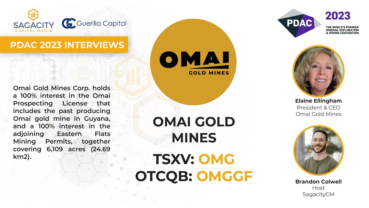 LIVE From PDAC 2023: The Omai Gold Mines Story in Under 10 Minutes ...