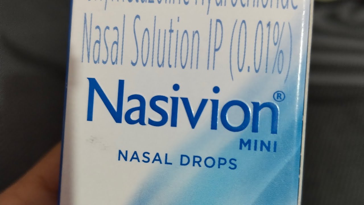 Nasivion Mini Nasal Drops - YouTube