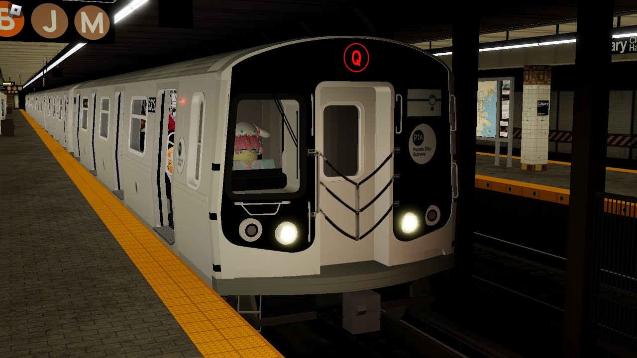 PTA Subway, Ridgeworth Island bound R179 Q Express at Calgary Street ...