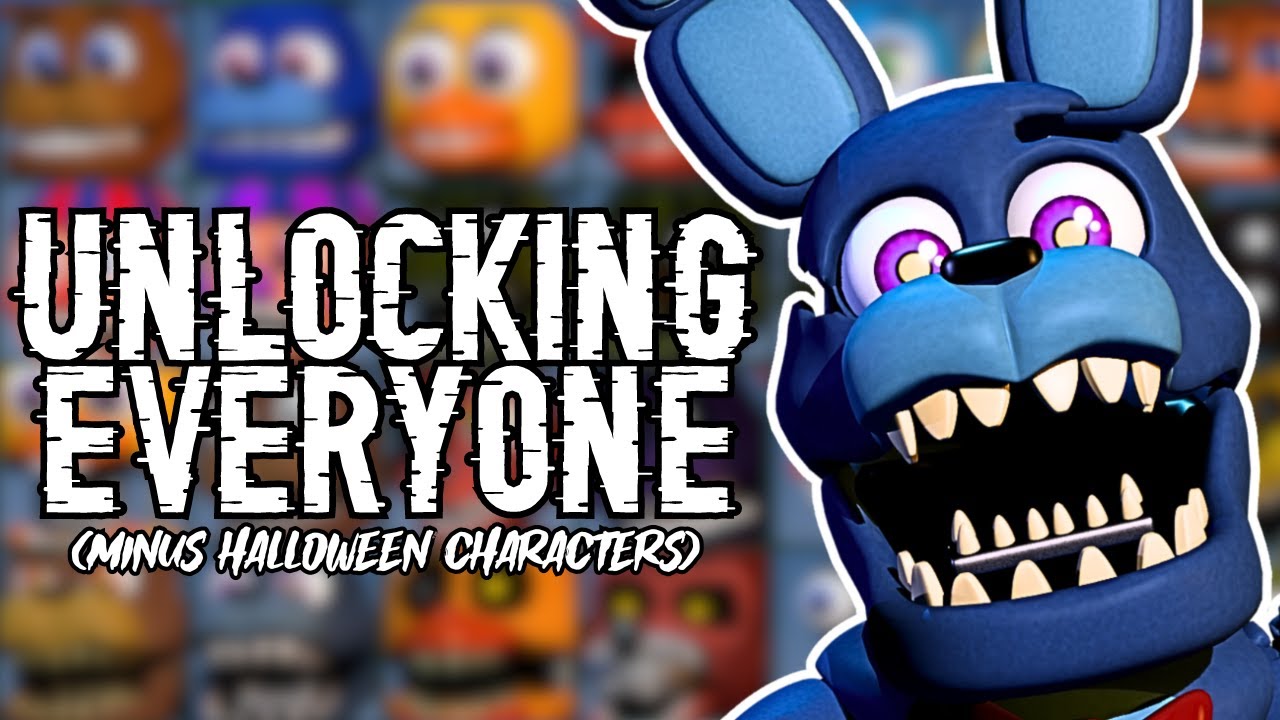 Unlocking EVERY FNaF World Character in ONE Stream! - YouTube