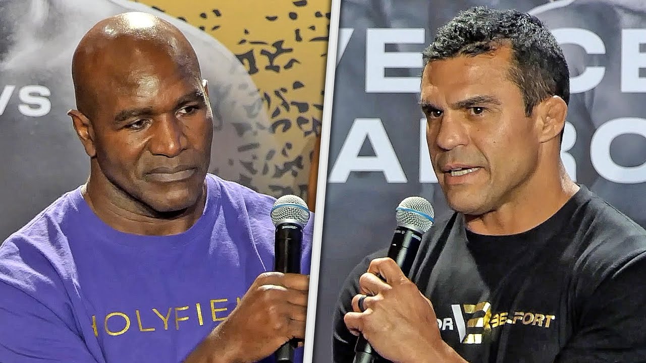 Evander Holyfield vs. Vitor Belfort • FULL FINAL PRESS CONFERENCE ...