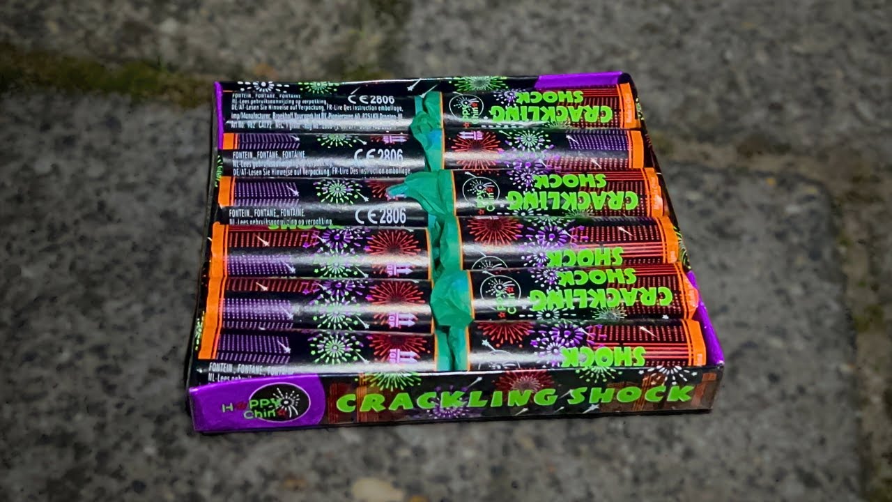Crackling Shock | 12 stuks | Broekhoff Vuurwerk - YouTube