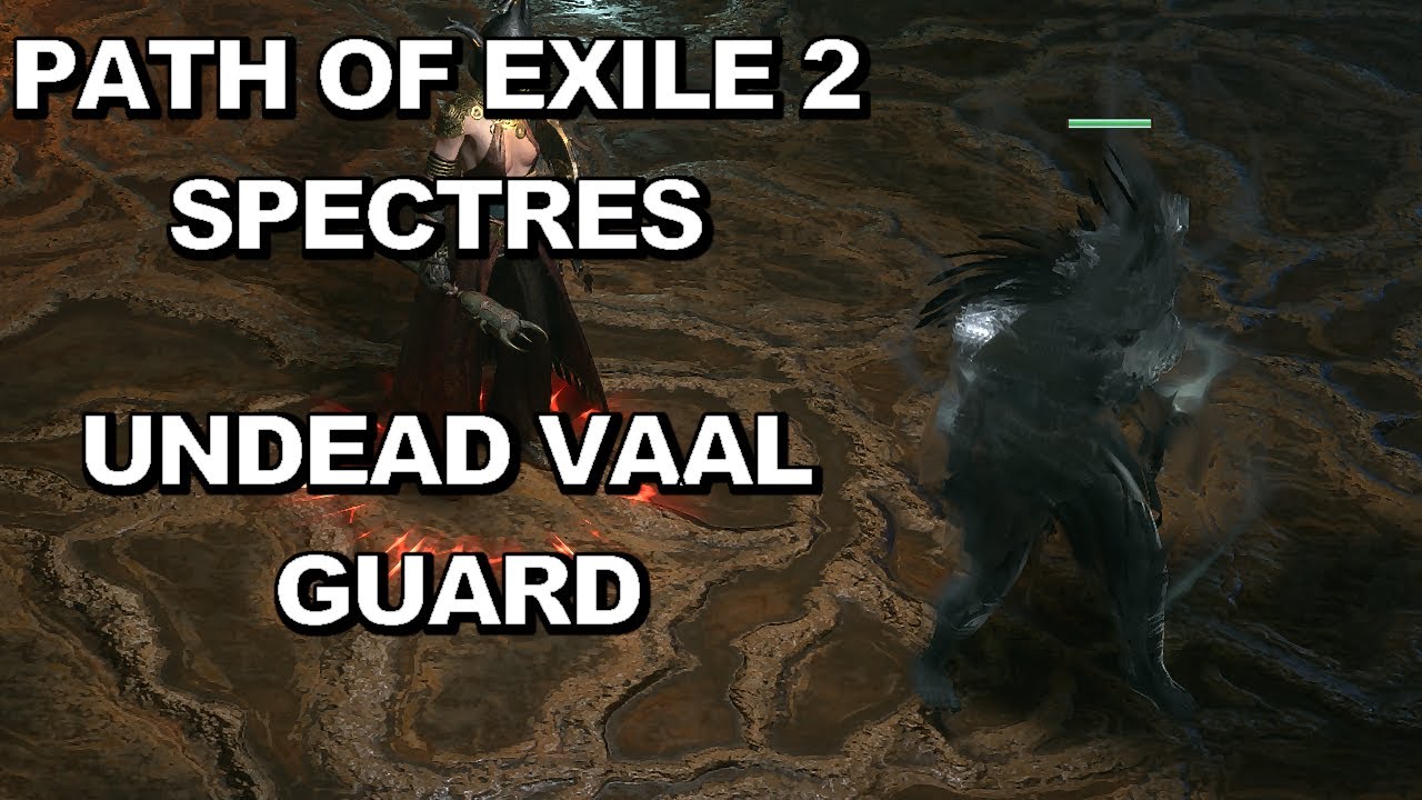 Path of Exile 2 Spectres 0.2.0 Undead Vaal Guard - ranged - YouTube