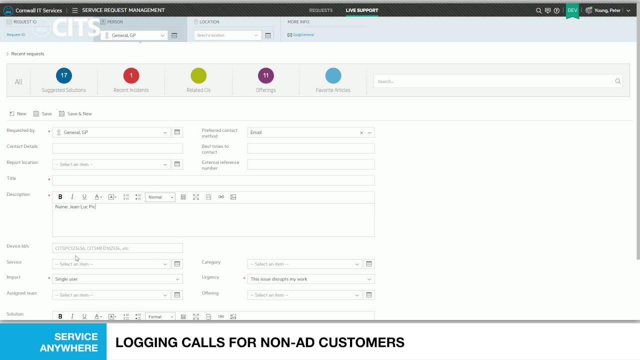 Service Anywhere - Non AD Customers - YouTube