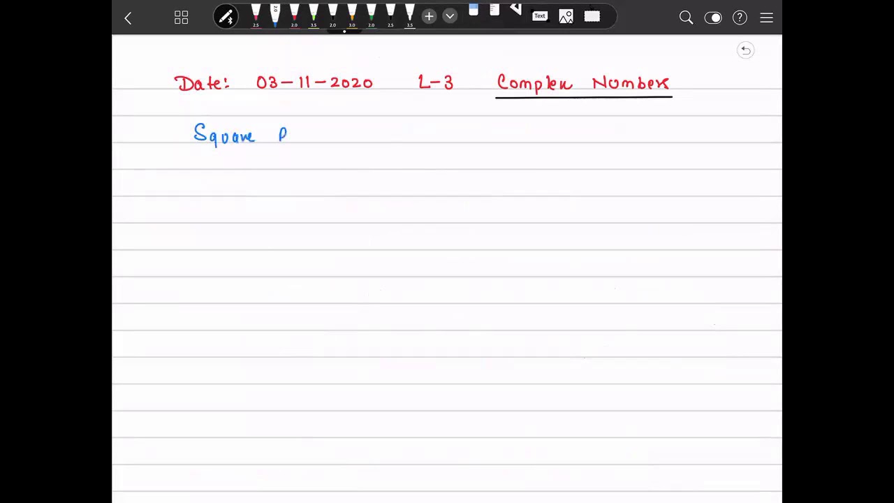 KS 11 Reg || L3 || Square root & Polar form of Complex Number - YouTube