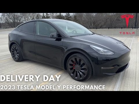Tesla Model Y Performance Delivery Day - YouTube