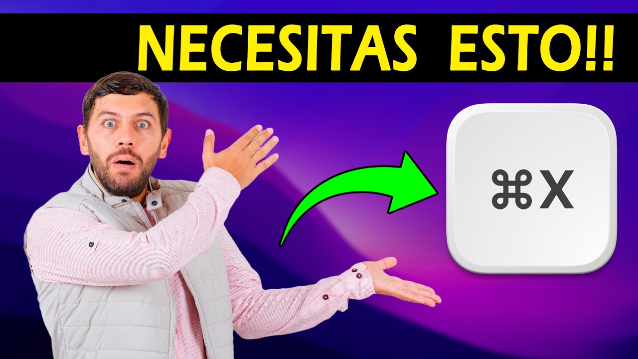 Cómo cortar y pegar archivos en MAC | FÁCIL - YouTube