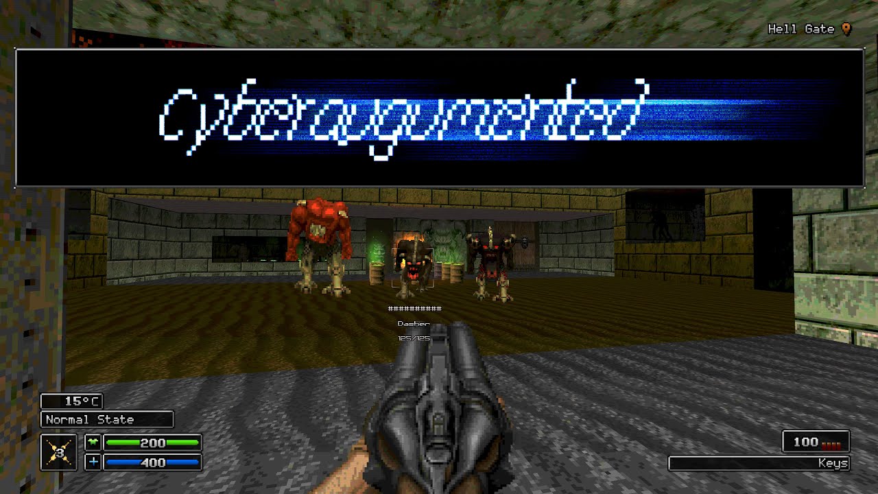 Doom Cyberaugumented Gzdoom Mod Weapons Showcase For Doom Youtube