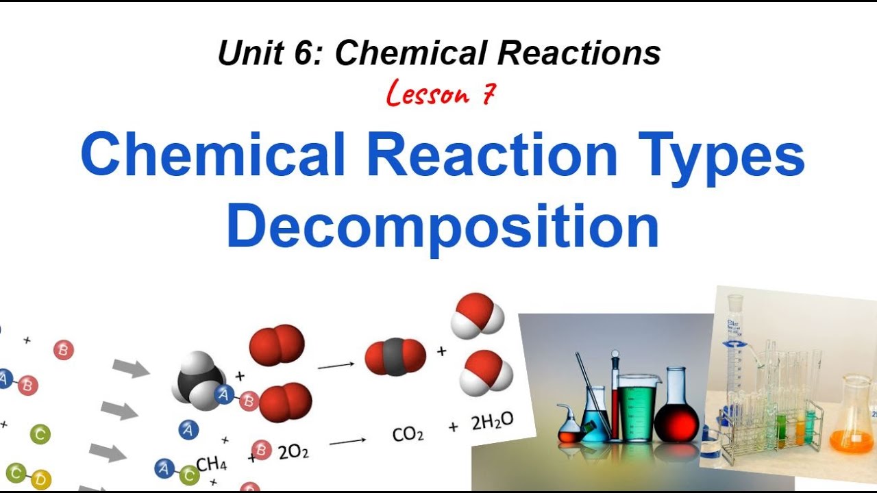 Chemical Reaction Types - Decomposition - YouTube