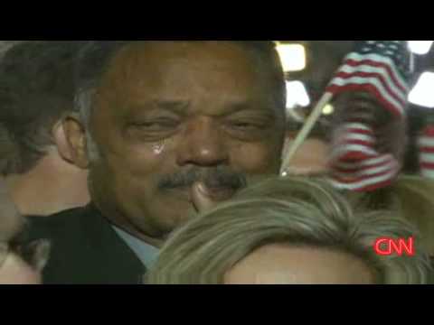 Jessie Jackson Cries Tears of Joy - YouTube
