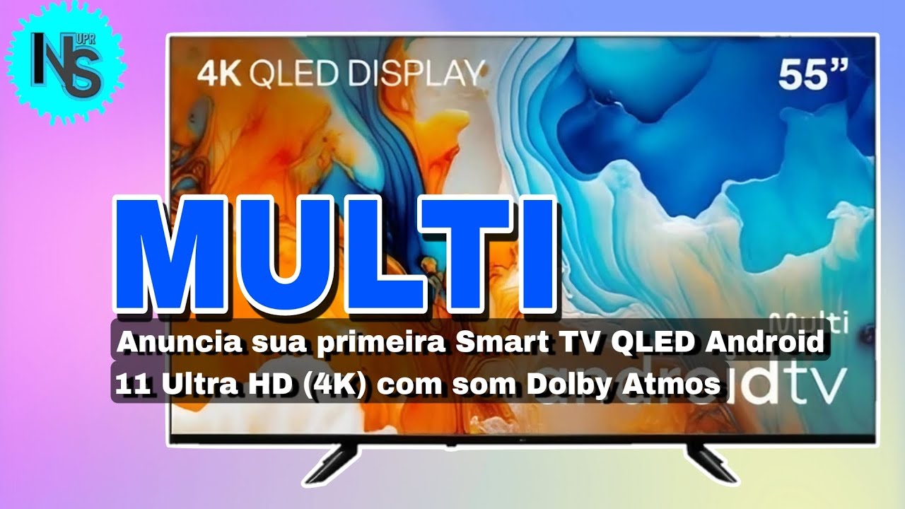 Multi 1 Smart TV com Tecnologia QLED | com a Conectividade Bluetooth e ...