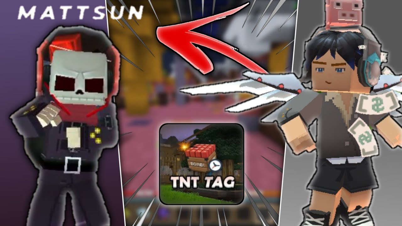 I met REAL MATTSUN in TNT TAG!! [BLOCKMAN GO] - YouTube
