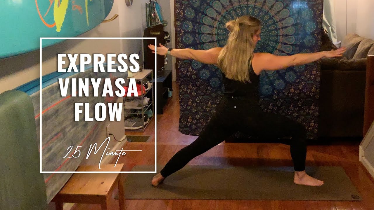Express Vinyasa Flow | Yoga with Marissa - YouTube