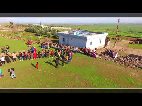 HOGİR BUZDAĞ GÖRKEMLİ  DÜĞÜNÜ  DRONE HAVADAN  ÇEKİMİ CİZRE    KOMA HACO 2020 SEGAVİ 4K