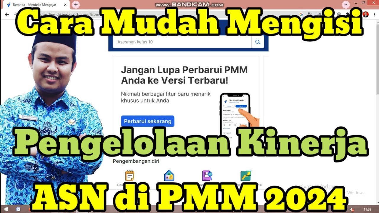 Cara Mudah Mengisi Pengelolaan Kinerja Guru di PMM Tahun 2024 - YouTube