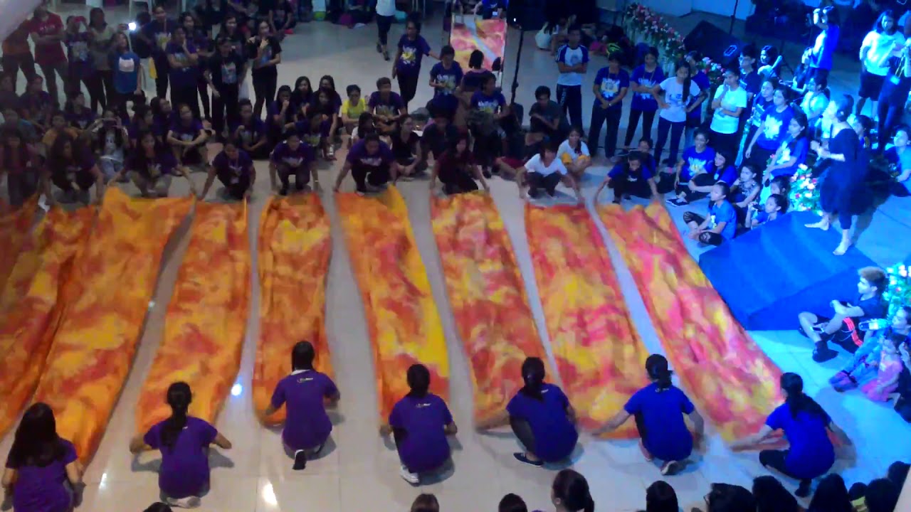Dance Explosion 2015 - Use of Billow Cloth - YouTube