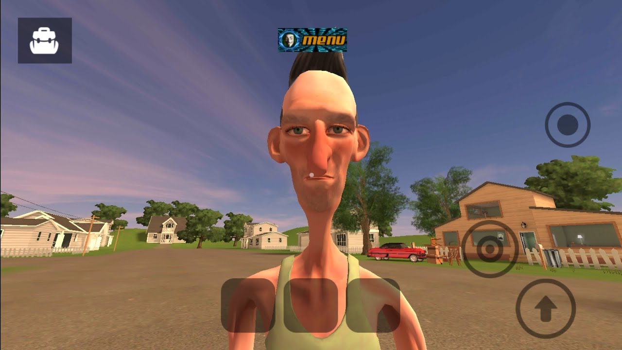 jugando a Angry neighbor mod menú - YouTube