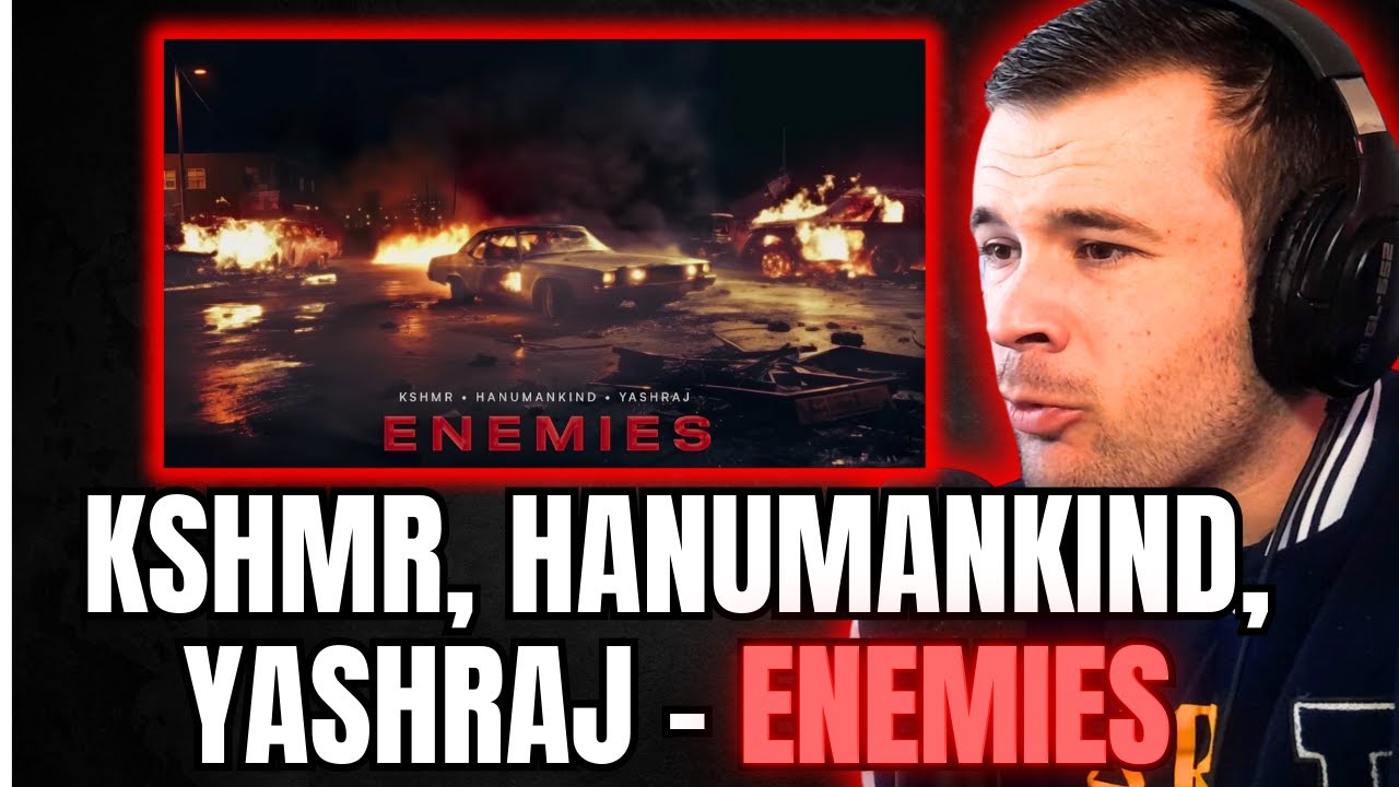 KSHMR, Hanumankind, Yashraj - Enemies (Reaction) - YouTube