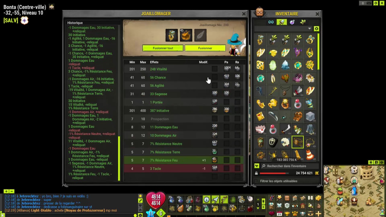 [Dofus][Tuto] PETIT TUTO FORGEMAGIE, PUI DES RUNES, ETC .... - YouTube