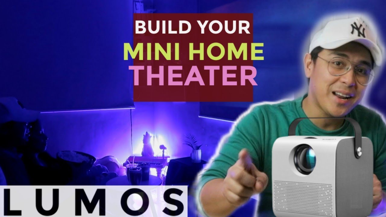 LUMOS RAY Projector REVIEW | Mini Home Theater Setup | Neo Domingo TV ...