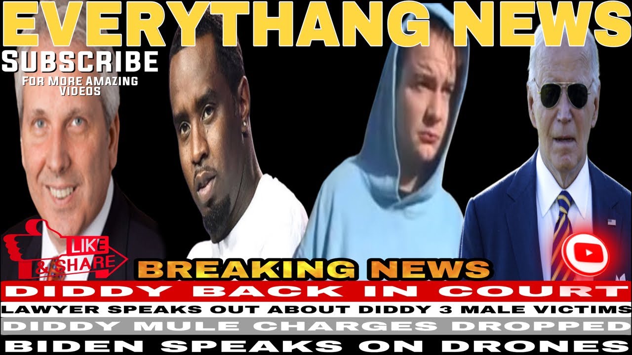#diddy back in court diddy’s mule charges dropped/lawyer for 3 male ...