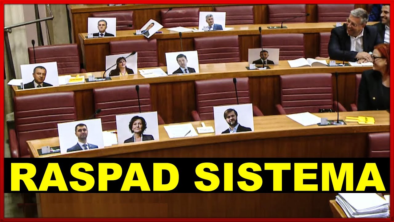 RASPAD SISTEMA U SABORU: Oporba od sramote napustila sabornicu, Habijan ...