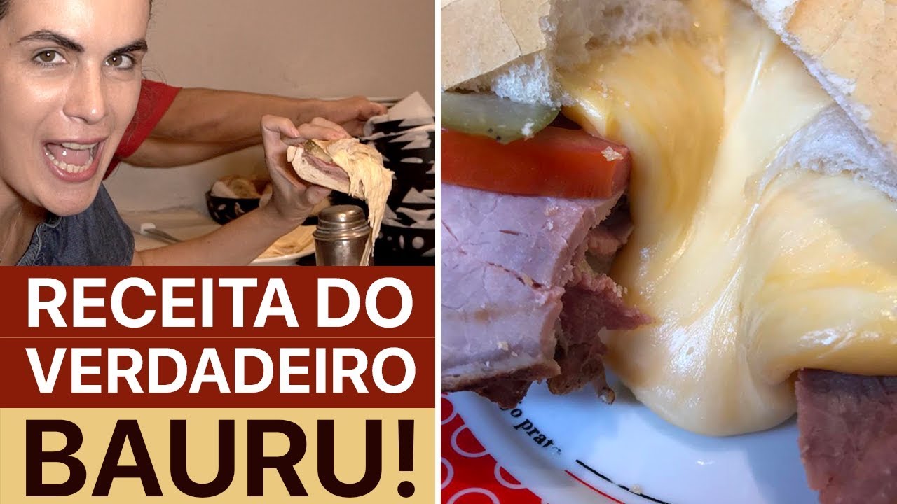 Receita do melhor Bauru de SP (original do Ponto Chic) - YouTube