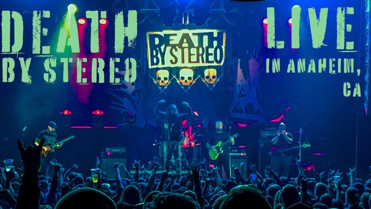 DEATH BY STEREO - THE CURSE 20TH ANNIVERSARY - ANAHEIM, CA (FULL SET ...