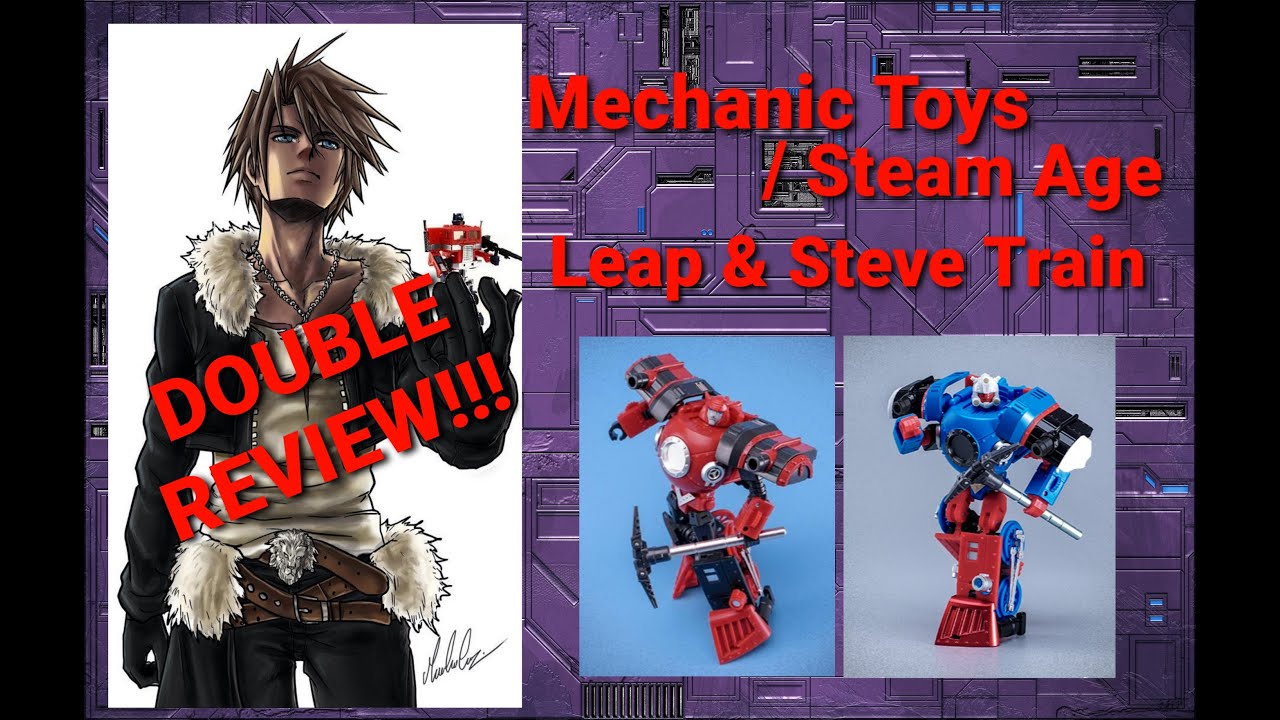 Squall Reviews - Mechanic Toys / Steam Age Leap & Steve Train DOUBLE ...