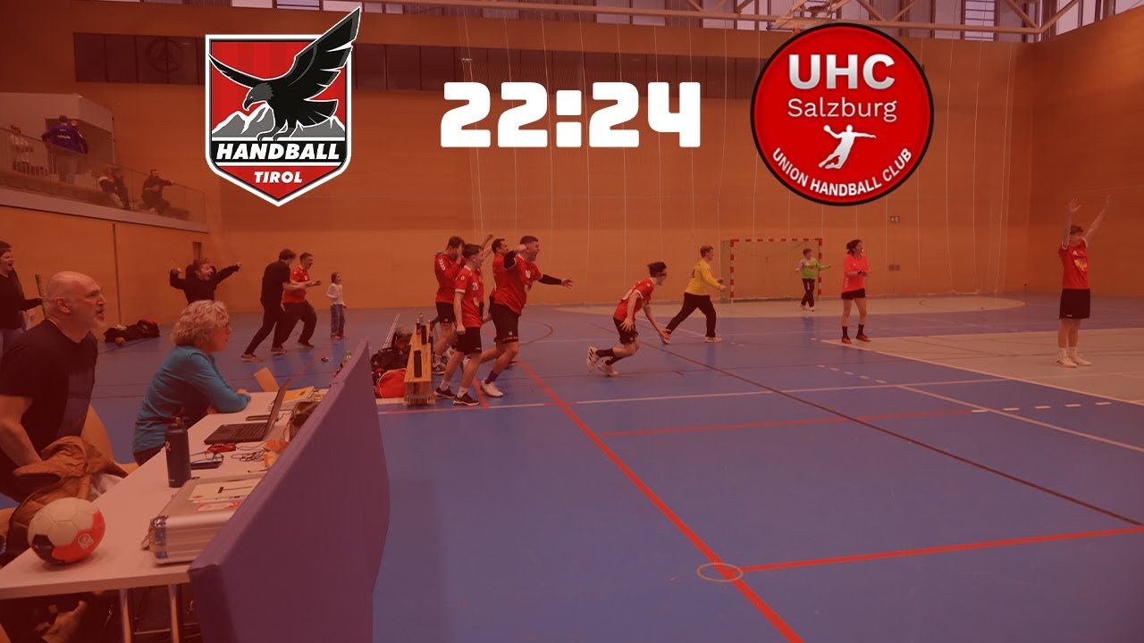 Elite Cup Spiel 3. Schwaz Handball Tirol vs. UHC Salzburg - YouTube