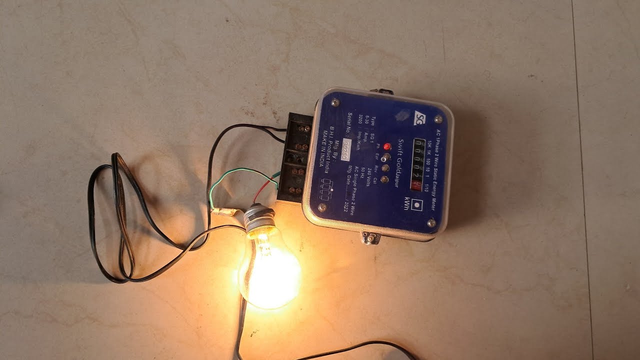 Whats Inside Electric Meter | How Electric Meter works - YouTube