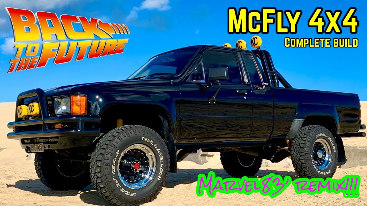 1985 Toyota Pickup/Hilux 4x4 Dream Build! Back To The Future Marty ...
